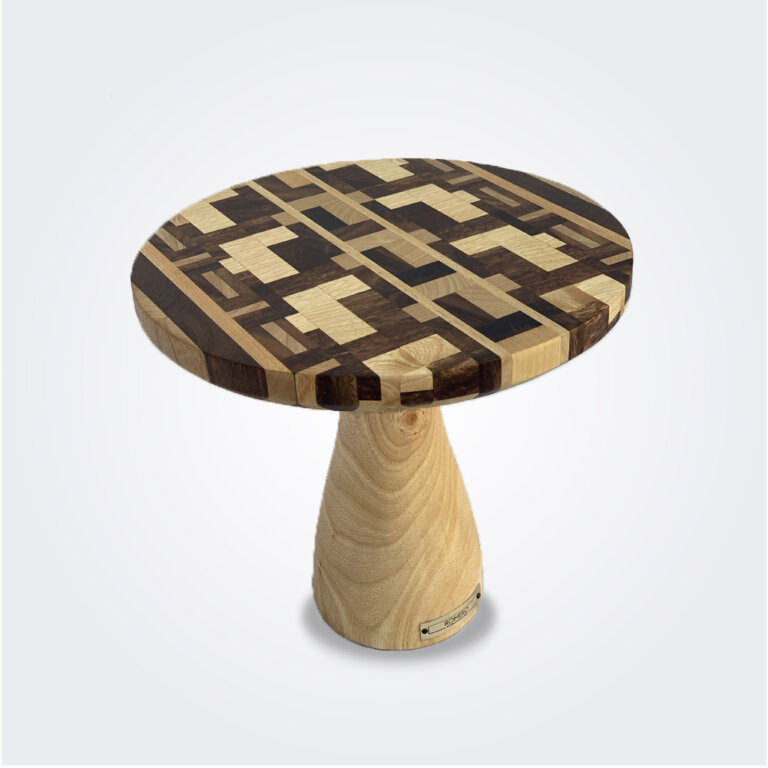 Weaved Pattern Wood Box | Sustainable home decor at Maison Numen