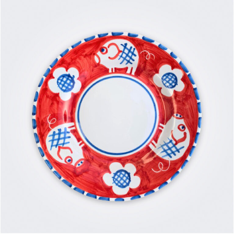 Blue Fish Ceramic Pasta Plate | Shop Ceramic Bowls Here!